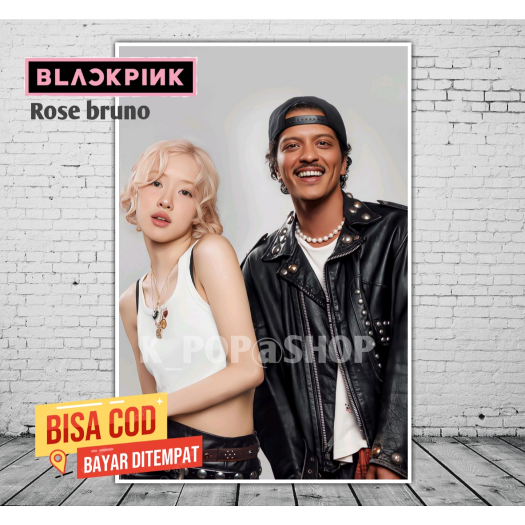 Jual BLACKPINK POSTER KAYU ROSE BRUNO MARS apt apt PAJANGAN DINDING BLACKPINK HIASAN DINDING ...