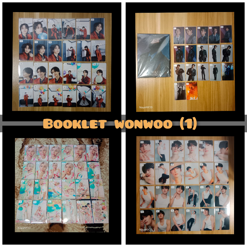 Jual (Beli 3 gratis 1 random) Photocard Official Wonwoo Seventeen Booklet Album 17 Right Here ...