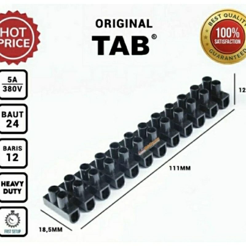 Jual Terminal Blok Krustin 6A 6mm | Shopee Indonesia