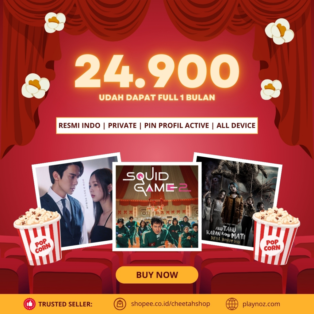 Jual Netflix Premium Sharing 4K Ultra HD Trusted Full Garansi - 1/3/6 Bulan | Shopee Indonesia