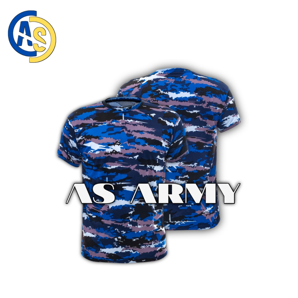 Jual Baju Tentara Kaos Loreng Army Kaos Loreng Dryfit TNI AU | Shopee ...