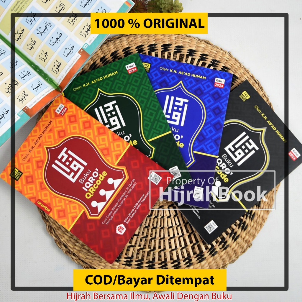Jual Buku Islam Iqro Edisi Milenial QRCode Sesuai Bacaan Buku Iqro 6 ... Jual Buku Islam Iqro Edisi Milenial QRCode Sesuai Bacaan Buku Iqro 6 ...