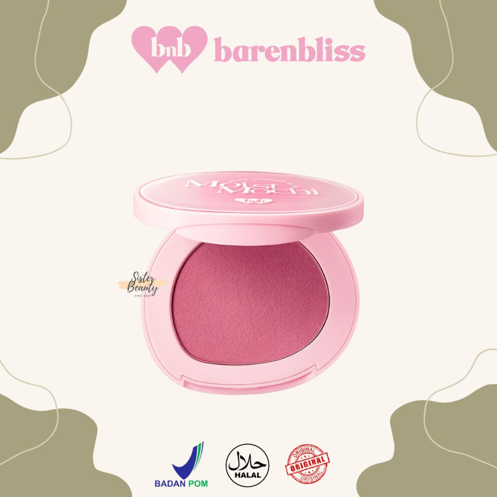 Jual SisterBeauty - BNB Barenbliss Moist Mochi Paste Powder Blush ...