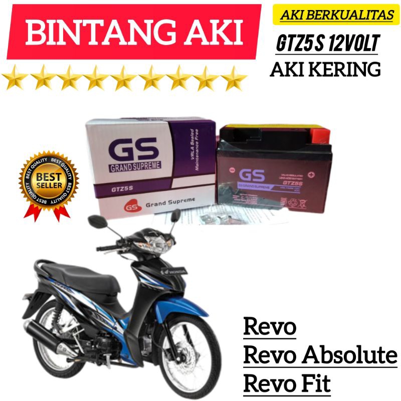 Jual Aki Motor Revo Aki Motor Revo Absolute Aki Motor Revo Fit Aki Gas Grand Supreme Aki Kering ...