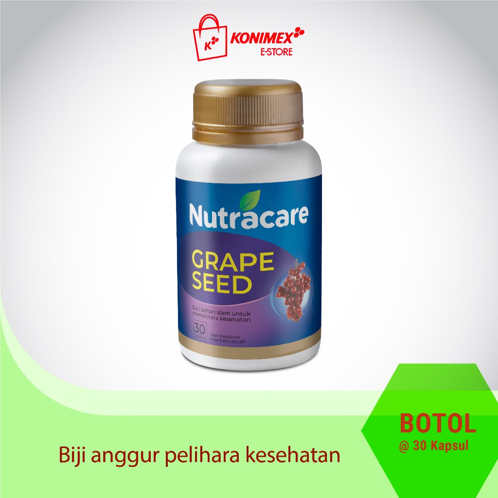 Jual Nutracare Grape Seed 30 kapsul | Shopee Indonesia