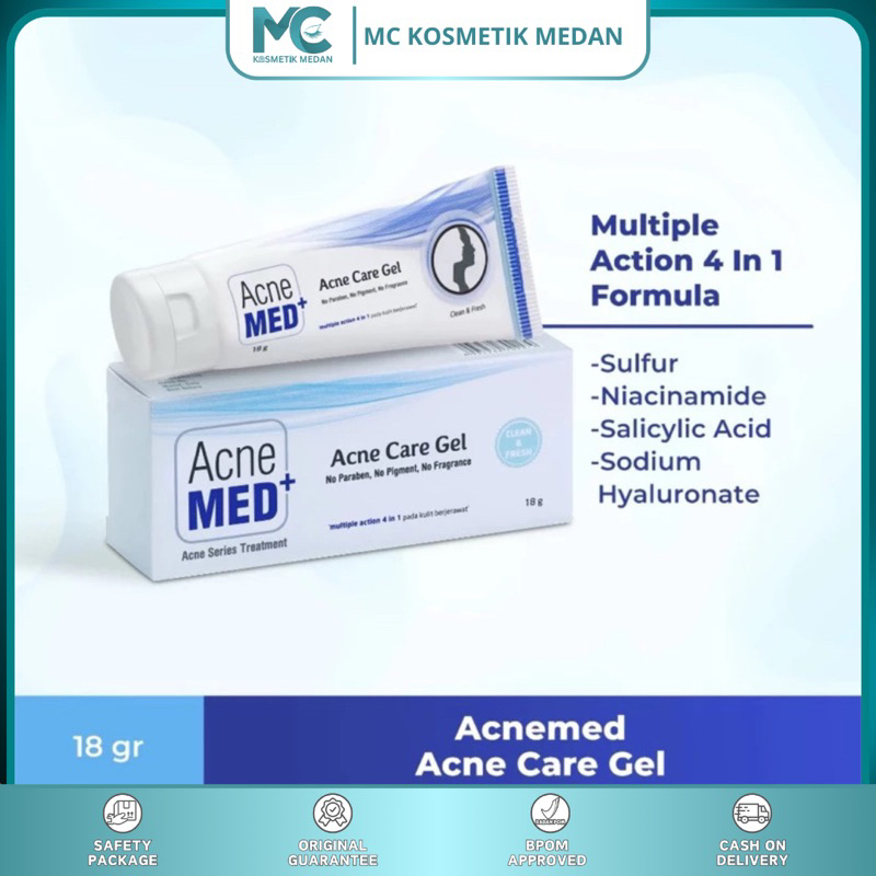Jual ACNE MED-ACNE CARE GEL-Acnemed Acne Care Gel diformulasikan untuk ...