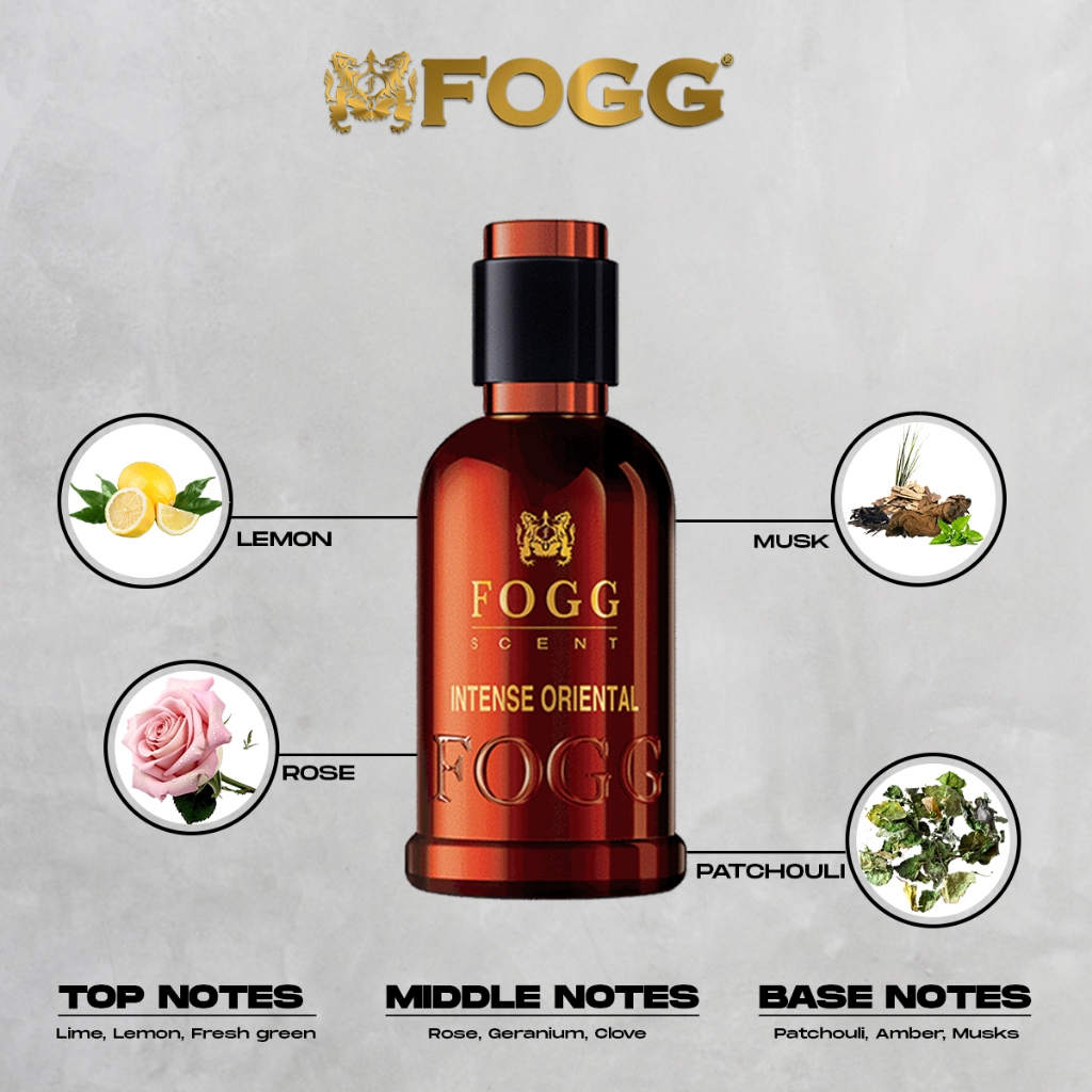Jual Fogg Perfume Scent Premium Intense Oriental 100ml Eau De Perfume ...