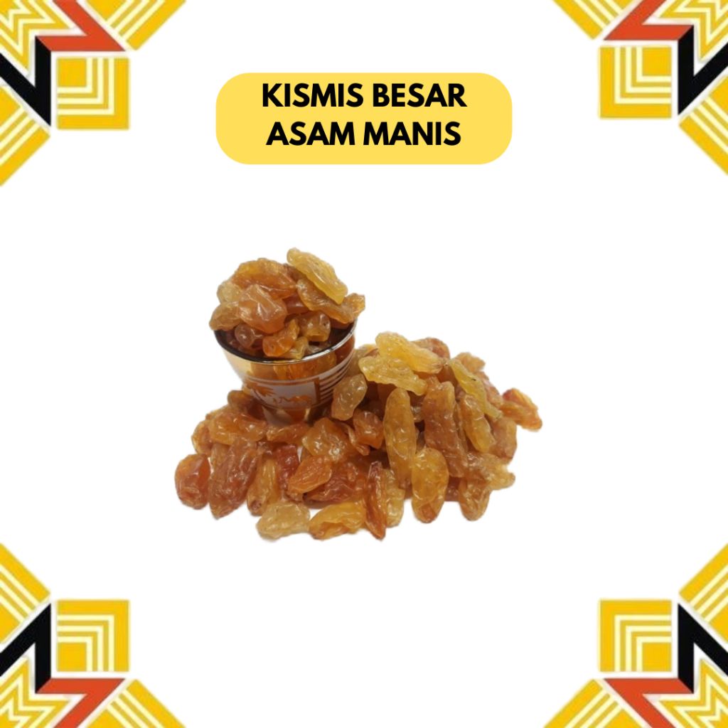 Jual KISMIS ORIGINAL 100GR - CEMILAN SEHAT DENGAN RASA ASAM MANIS ALAMI ...