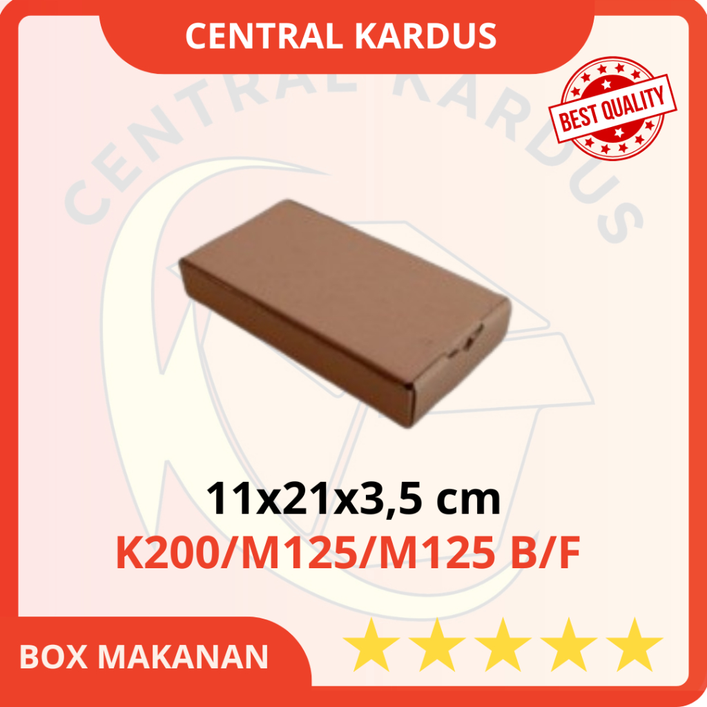 Jual KARDUS BOX PACKING (ISI 10 PCS )kotak SEDANG DIECUTE UK.11x21x3,5 ...
