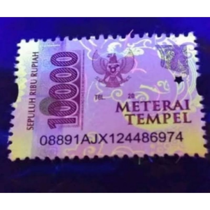 Jual Materai 10000 Paket 25 Pcs | Shopee Indonesia