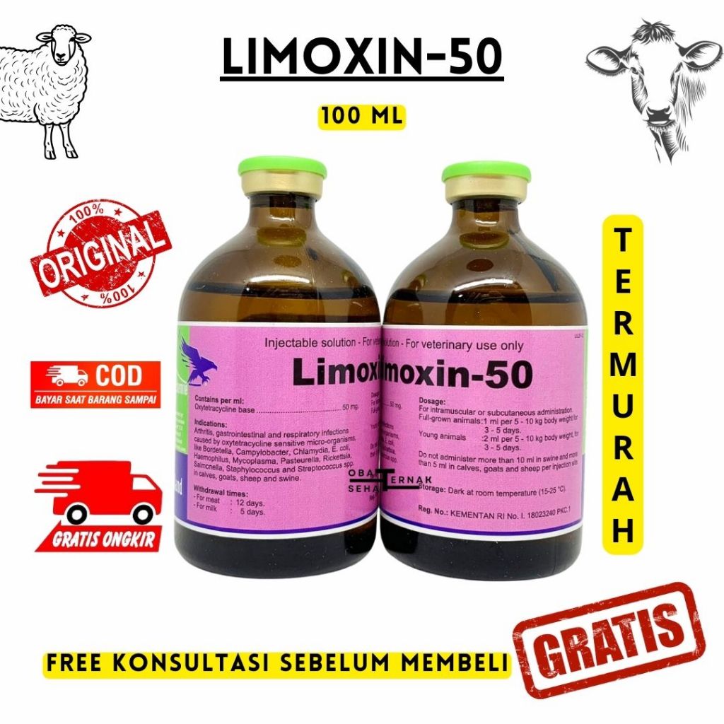 Jual LIMOXIN 50 isi 100 ml | Shopee Indonesia