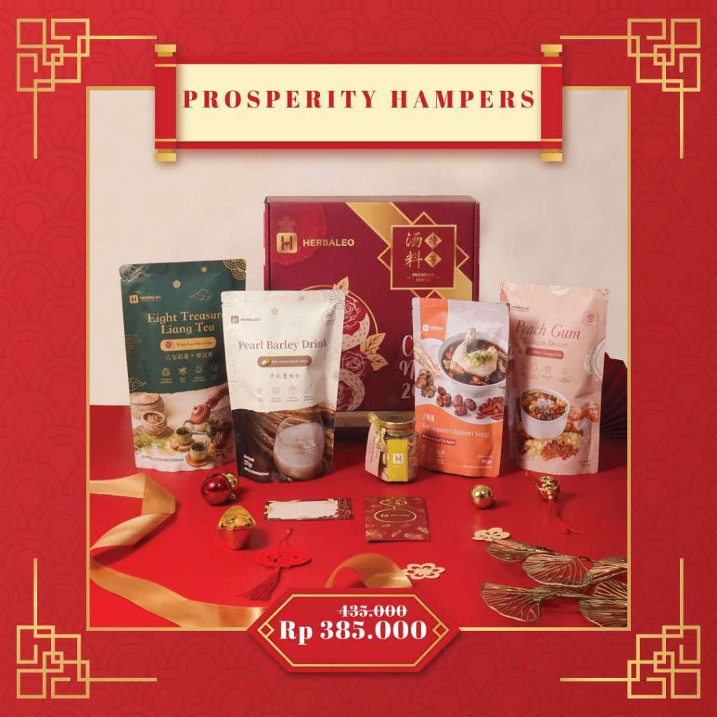 Jual Herbaleo Prosperity Hamper CNY Imlek Liang Tea + Chicken Soup ...