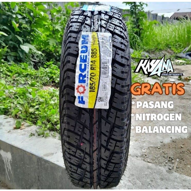 Jual Ban Forceum 185 70 R14 Type AT/Z Tubeles Avanza Xenia Kijang (Gratis Pasang) | Shopee Indonesia