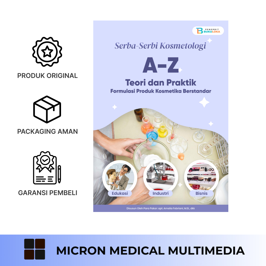 Jual Bukuloka Buku Ajar Serba-Serbi Kosmetologi A-Z Teori Dan Praktik ...