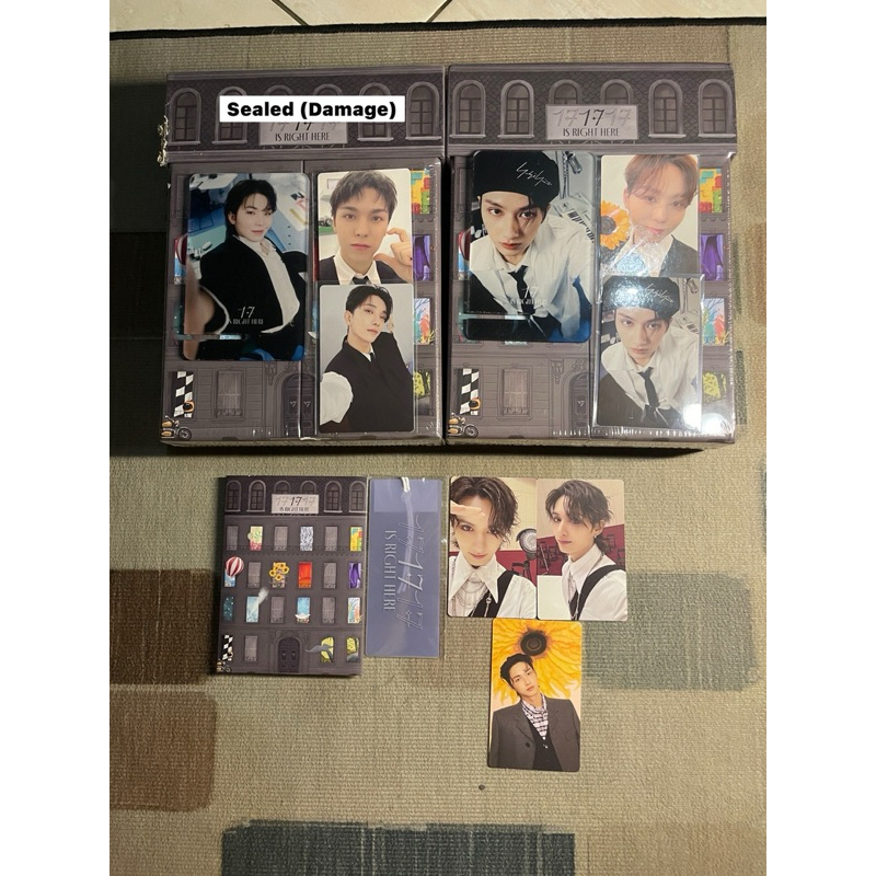 Jual (BACA DESKRIPSI) READY STOCK ALBUM SEVENTEEN “17 IS RIGHT HERE” (PB/Dear/Weverse Album ...