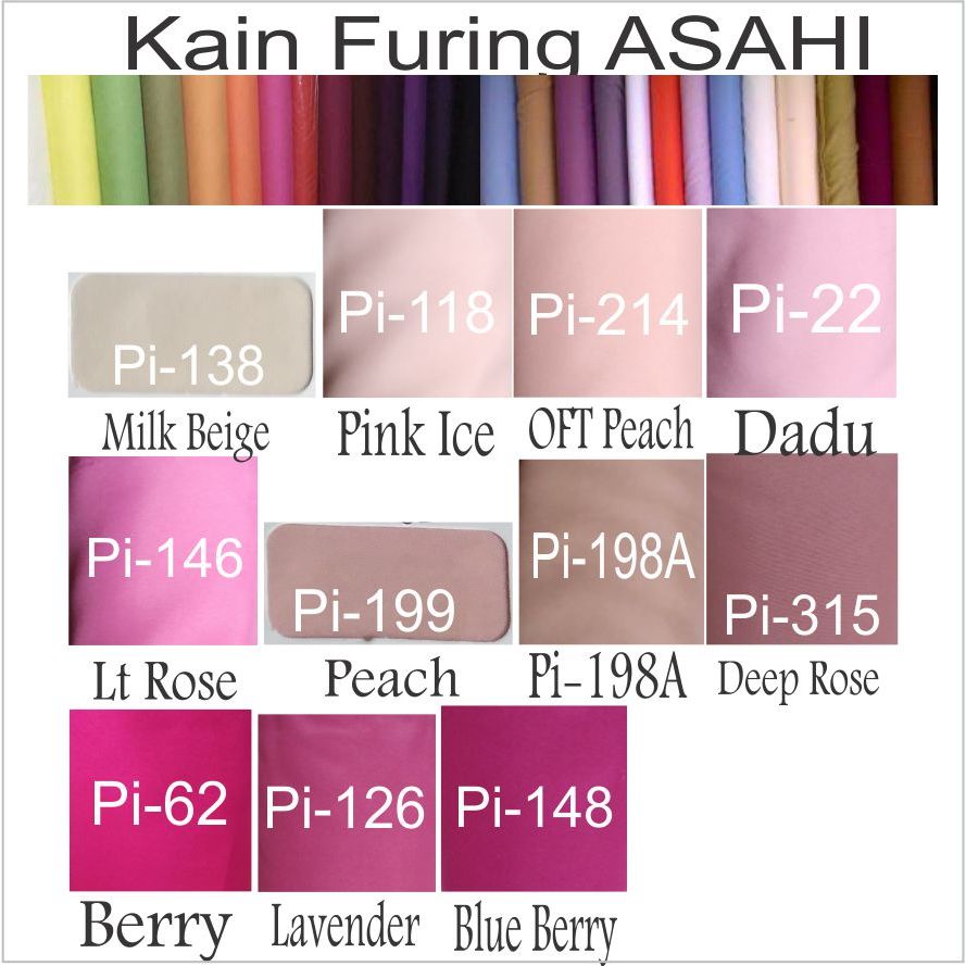 Jual Kain Furing Asahi Pink meteran | Shopee Indonesia