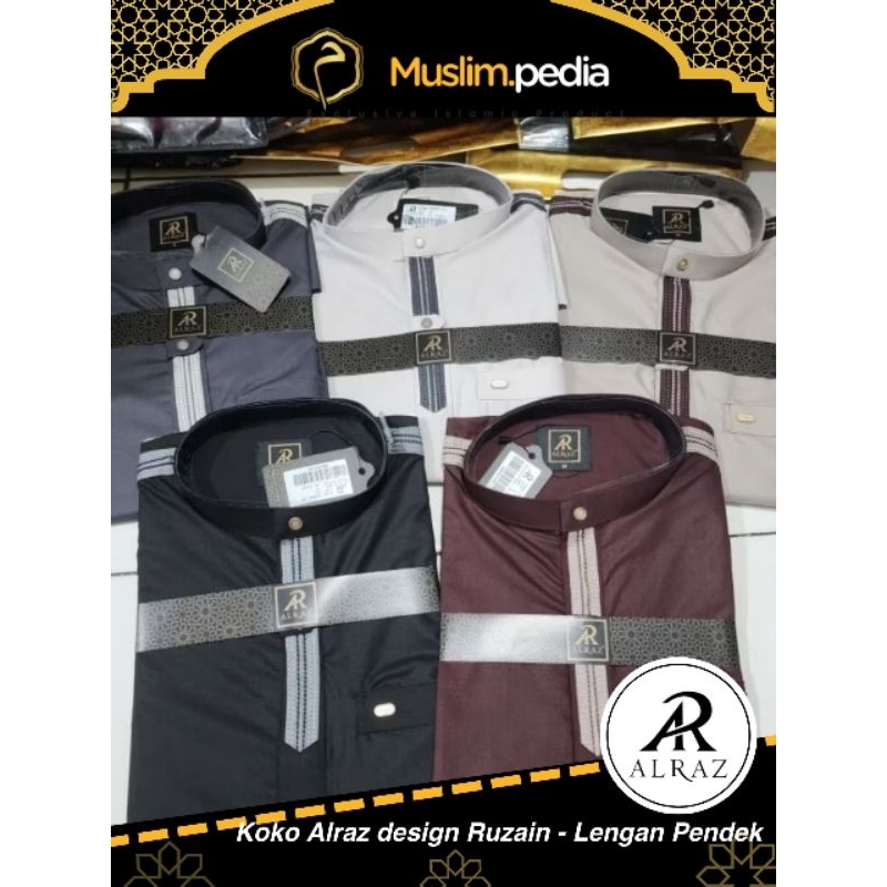 Jual Alraz Kemko Baju Koko Premium koko rabbani | Shopee Indonesia