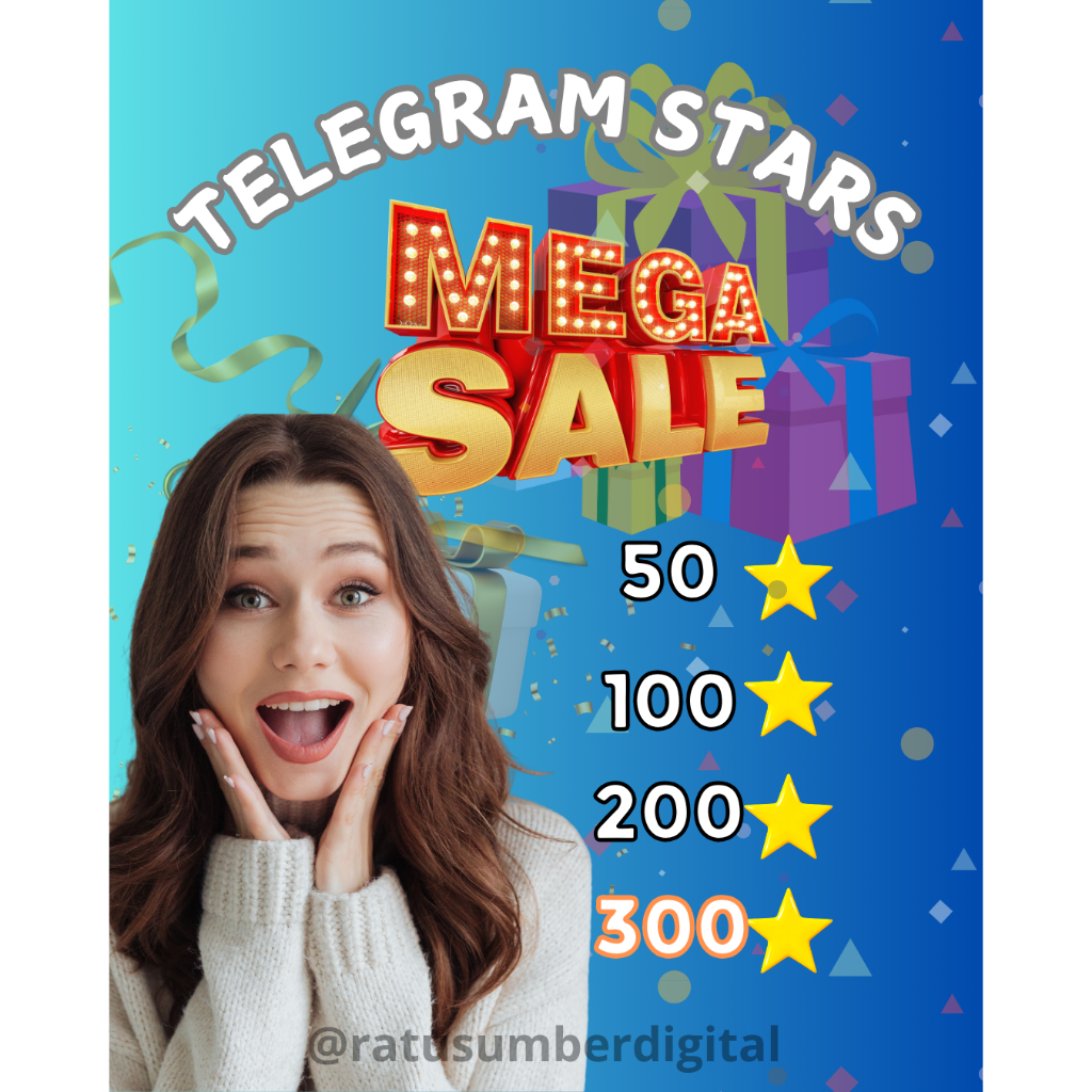 Jual Telegram stars Start Murah Cepat (50-300) + Extra Bonus fresh ...