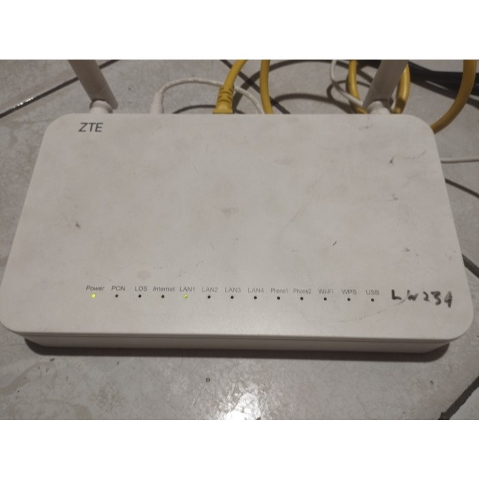 Jual Router ONT Huawei Zte F609 - Huawei v5.3 (led rusak) | Shopee ...