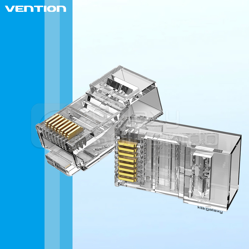 Jual VENTION IDD RJ45 Cat6 UTP Modular Gigabit Jack Plug Connector ...