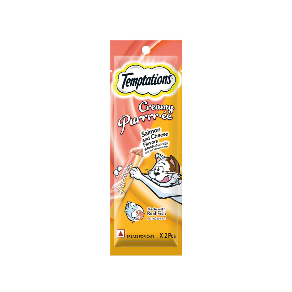 Jual Snack Cemilan temptation creamy makanan kucing | Shopee Indonesia