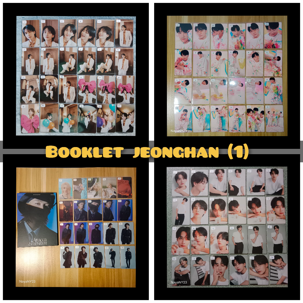 Jual (Beli gratis 1 random) Photocard Official Jeonghan Seventeen ...