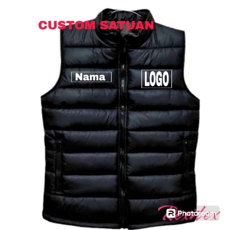 Jual Rompi Hiking | Rompi Vest Custom Sablon/Bordir Nama,Logo & Tulisan ...