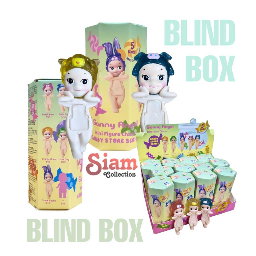 Jual BLIND BOX FIGURE SONNY ANGEL CANDY STORE HIPPERS SERIES ...