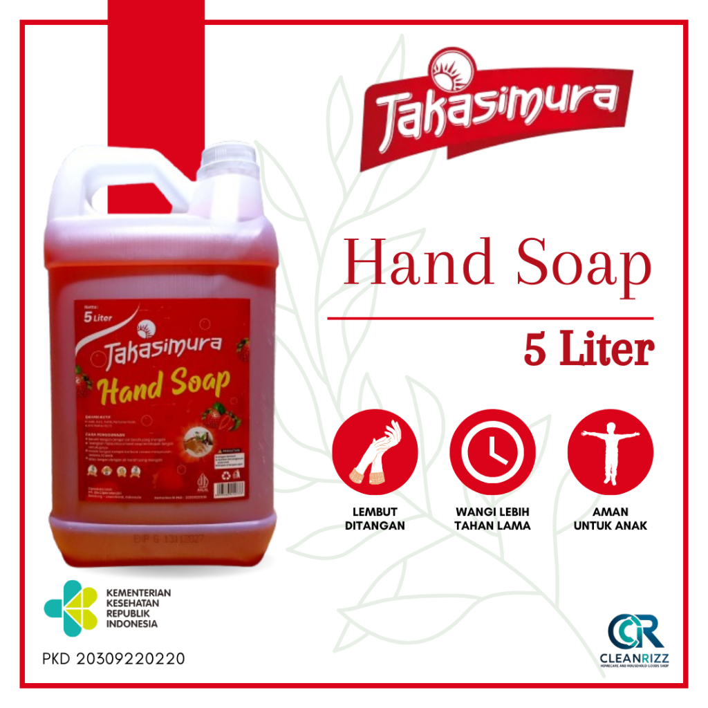 Jual Takasimura Hand Soap 5 Liter | Shopee Indonesia