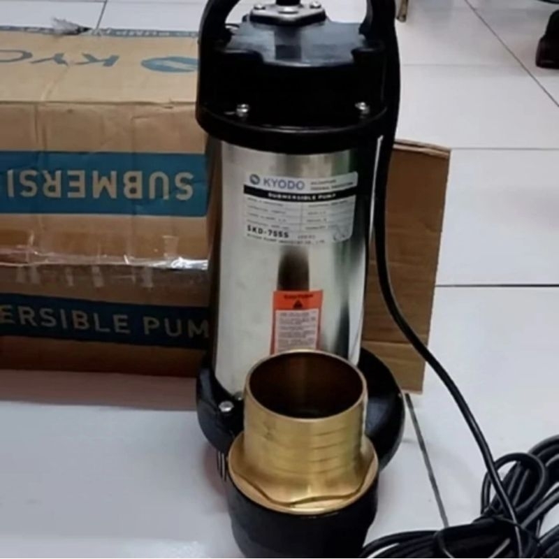 Jual Pompa Celup Air 3 Inch KYODO SKD-755S Submersible Pump 1 HP | Shopee Indonesia