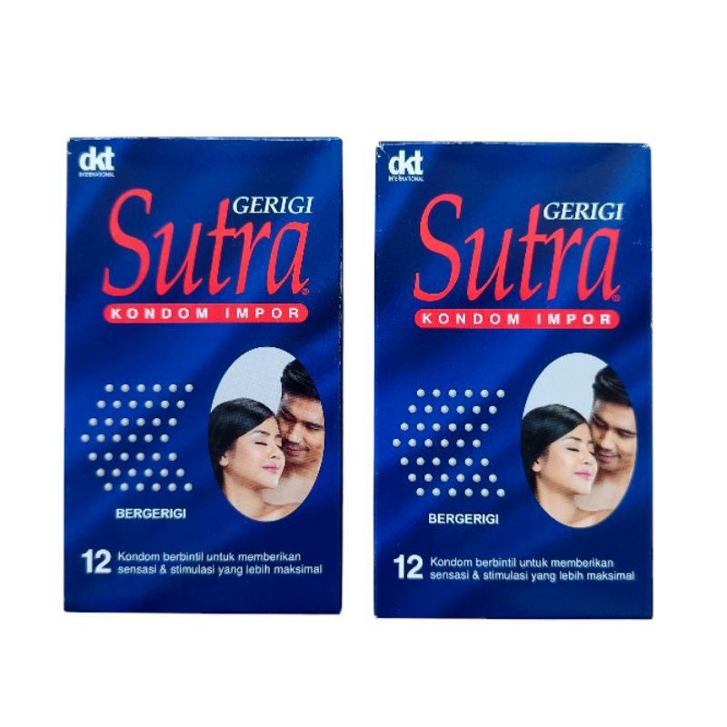 Jual Kondom Sutra Gerigi Biru isi 12 | Shopee Indonesia