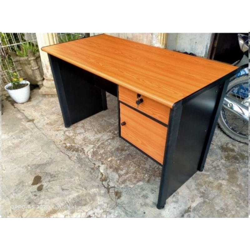 Jual meja kantor meja tulis meja belajar meja kerja tebal | Shopee ...