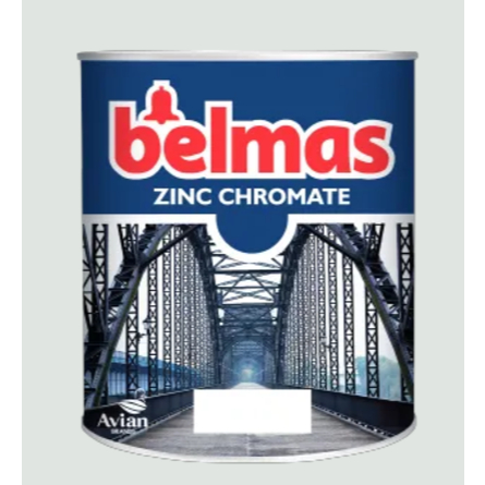 Jual Cat Meni Besi Belmas Zinc Chromate 1kg warna HIJAU | Shopee Indonesia