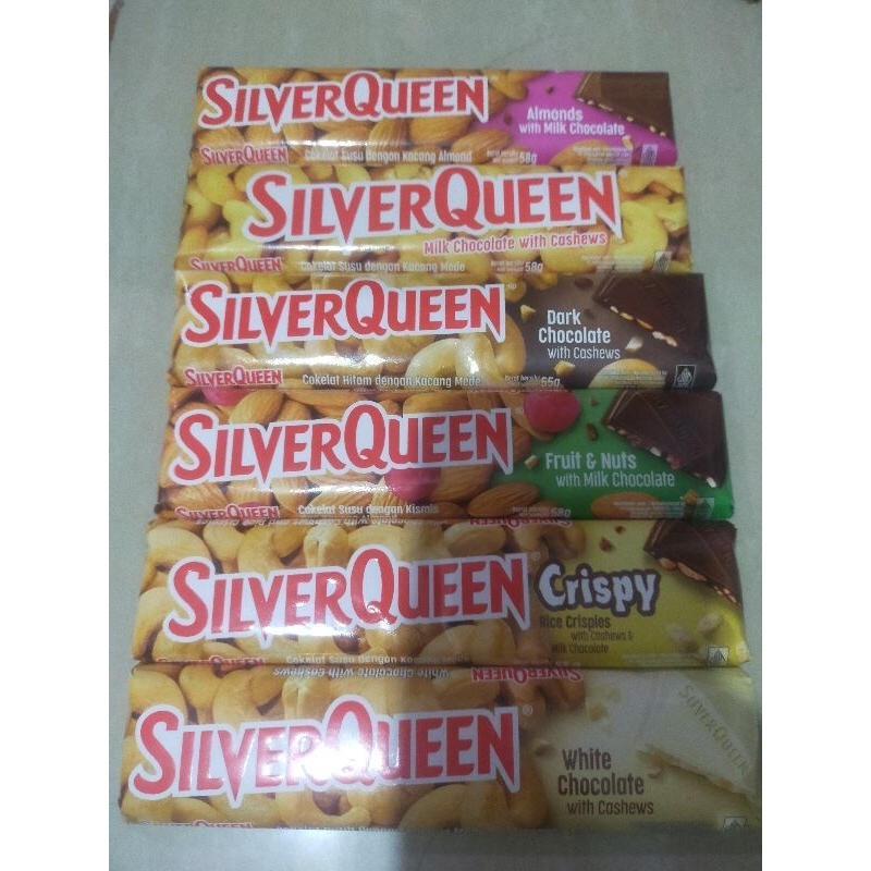 Jual Silverqueen jumbo 58Gram Exp 2026 | Shopee Indonesia