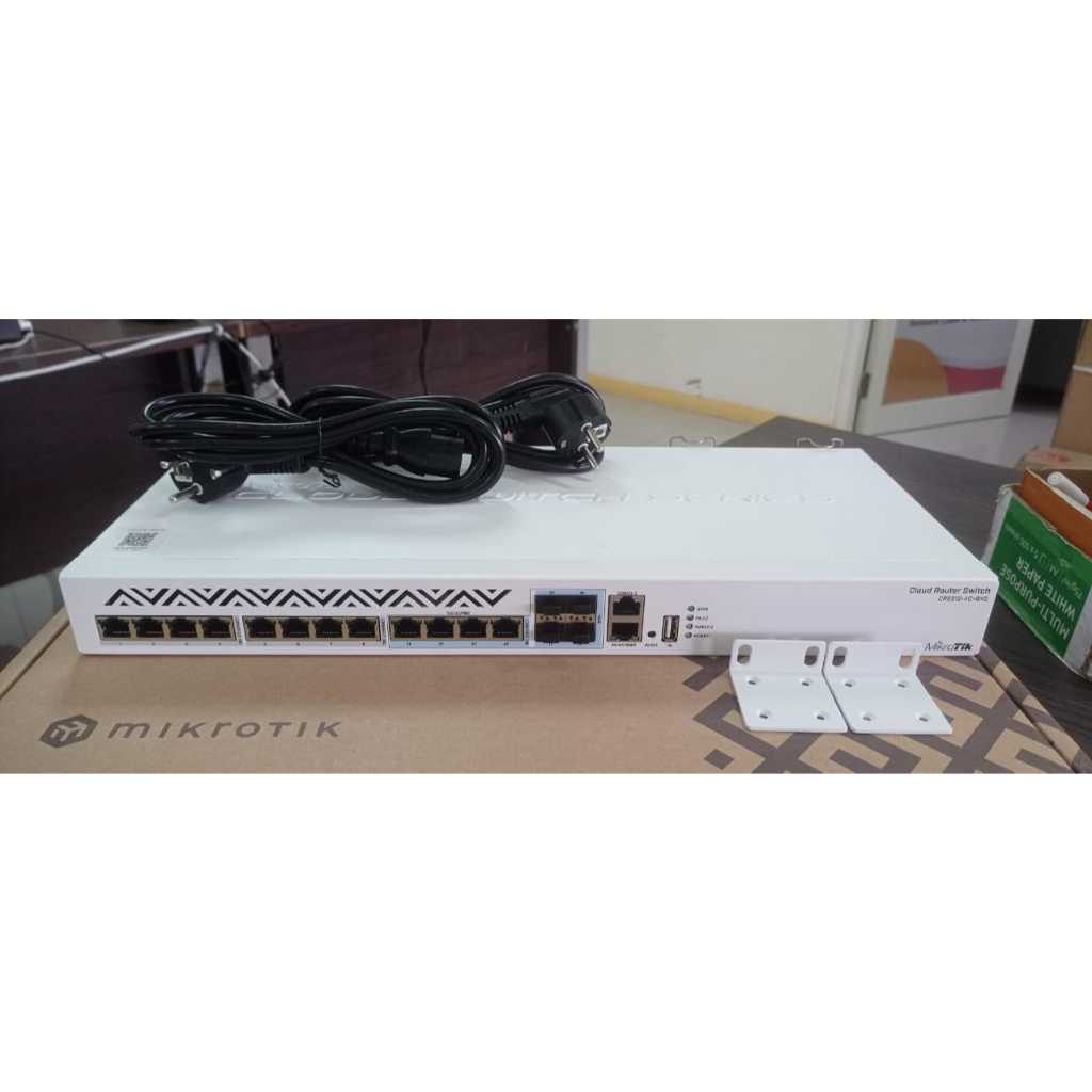 Jual Mikrotik CRS312-4C+8XG-RM | CRS 312 4C+ 8XG RM | Shopee Indonesia