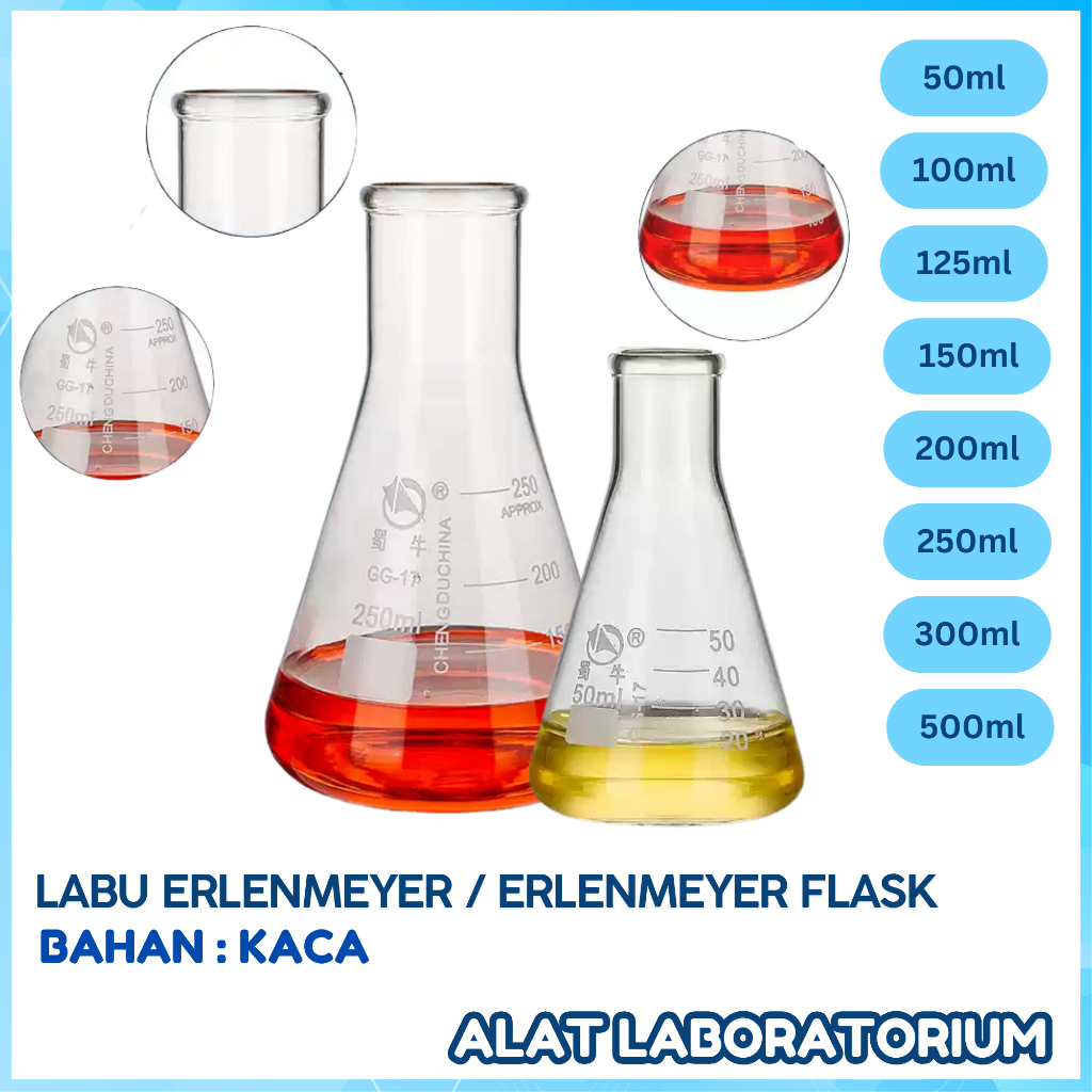 Jual LABU ERLENMEYER / ERLENMEYER FLASK ( NARROW NECK ) | Shopee Indonesia Jual LABU ERLENMEYER / ERLENMEYER FLASK ( NARROW NECK ) | Shopee Indonesia