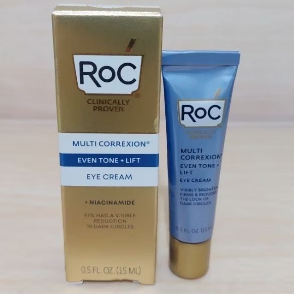 Jual ROC Multi Correxion Even Tone + Lift 5 in 1 Eye Cream 15ml | Shopee Indonesia