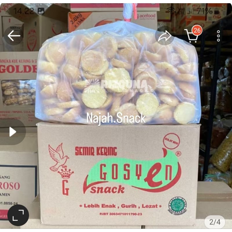 Jual GOSYEN BAGELAN 1 KG | Shopee Indonesia