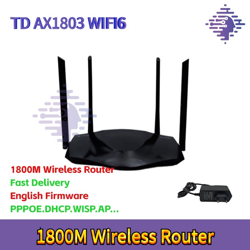 Jual Bekas Router TD AX1803 1800M 5G&2.4G Dual Band WI-Fi6 | Shopee Indonesia
