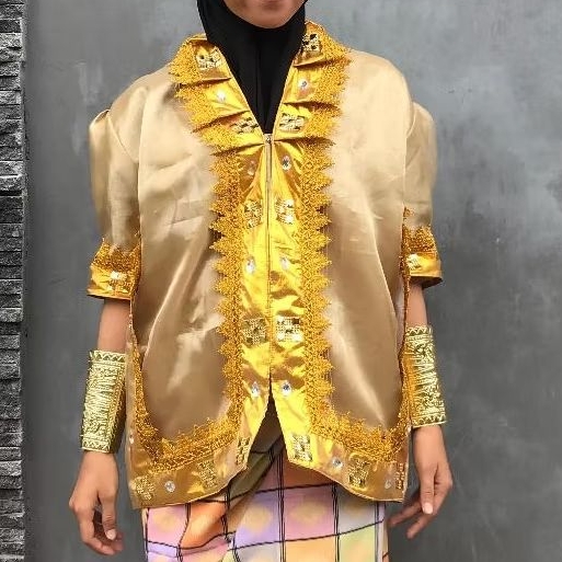 Jual Atasan Baju Bodo Organza Remaja / Dewasa / Baju Penari Bugis ...