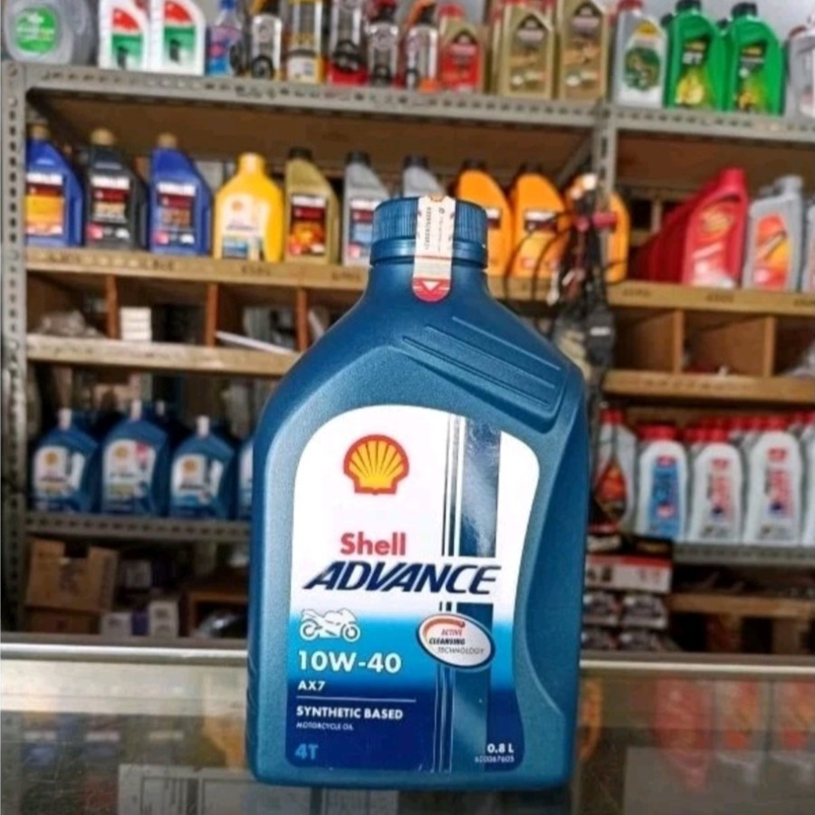 Jual Oli Shell Advance AX7 SAE 10W40 800ML | Shopee Indonesia