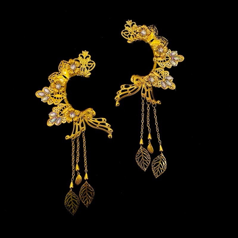 Jual ( earcuff/sumping telinga 2 ) sumping telinga/aksesoris/hiasan ...