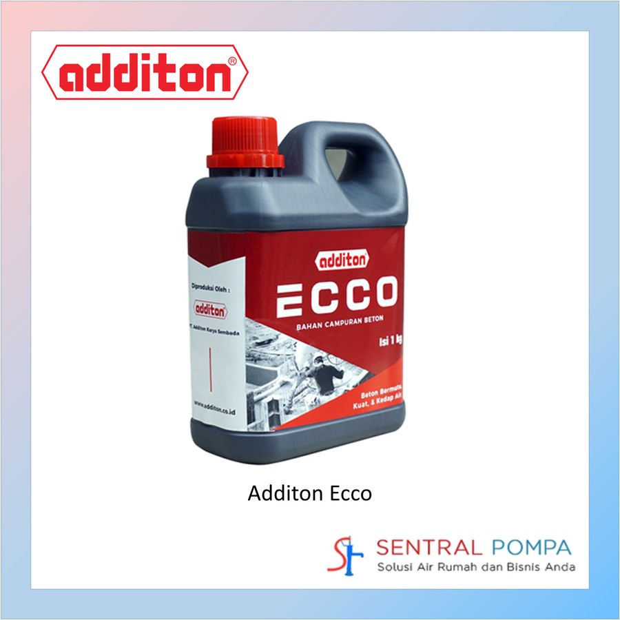 Jual Obat Cor Penguat Pengeras Beton / Obat Cor Kedap Air ADDITON ECCO ...