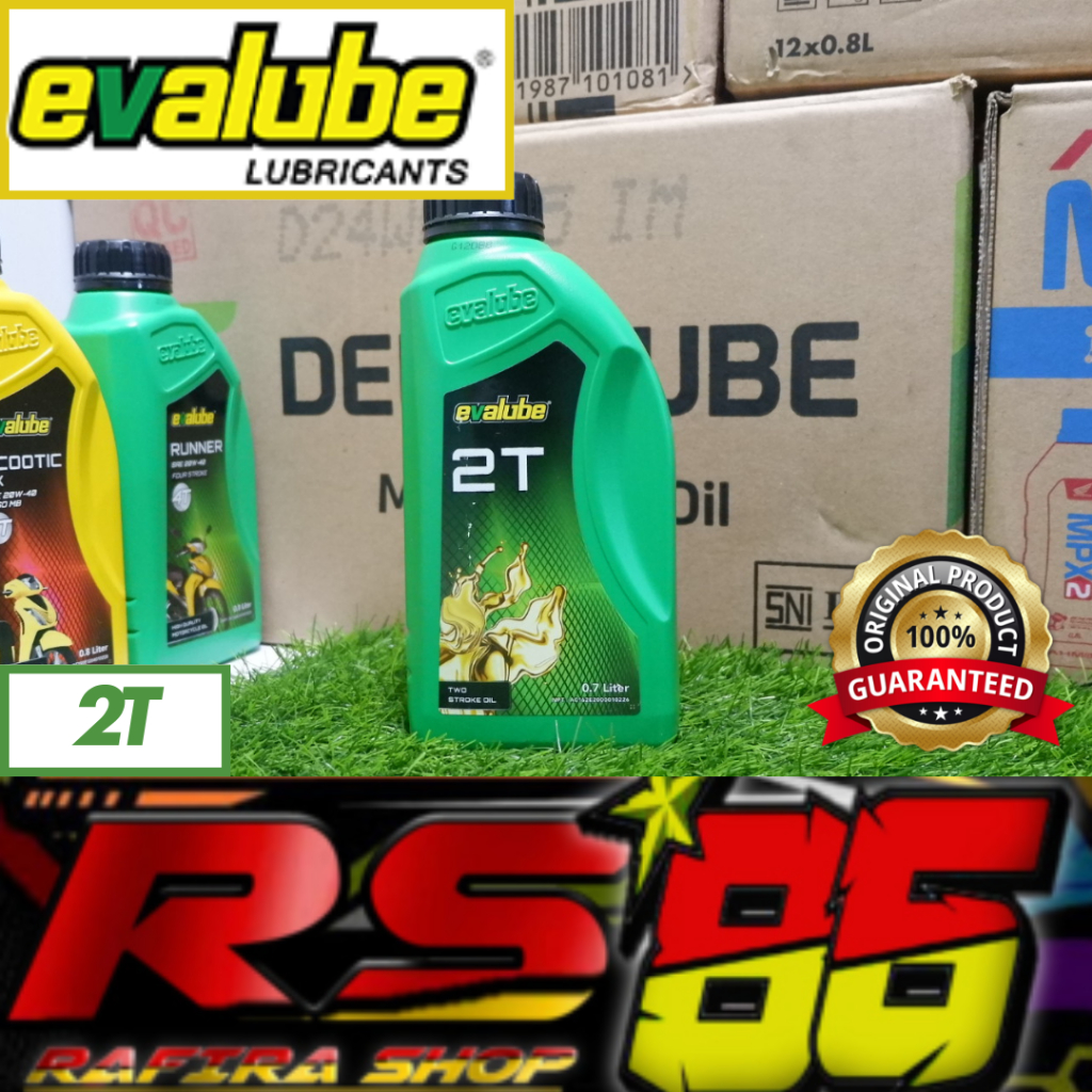 Jual Oli Motor Evalube 2T TB (0,7L) | Shopee Indonesia