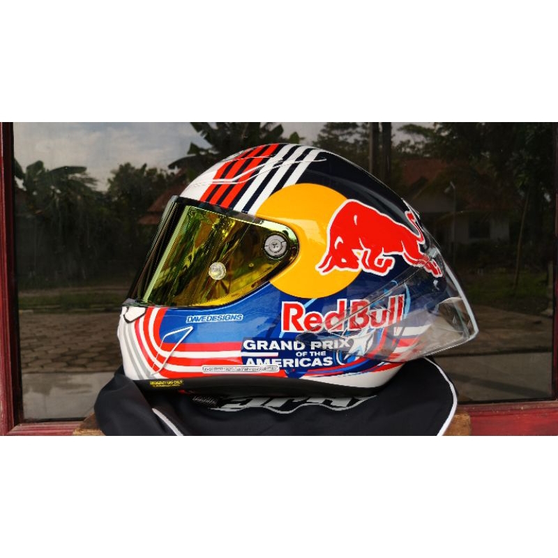 Jual Hjc Rpha 1N Austin Red Bull | Shopee Indonesia