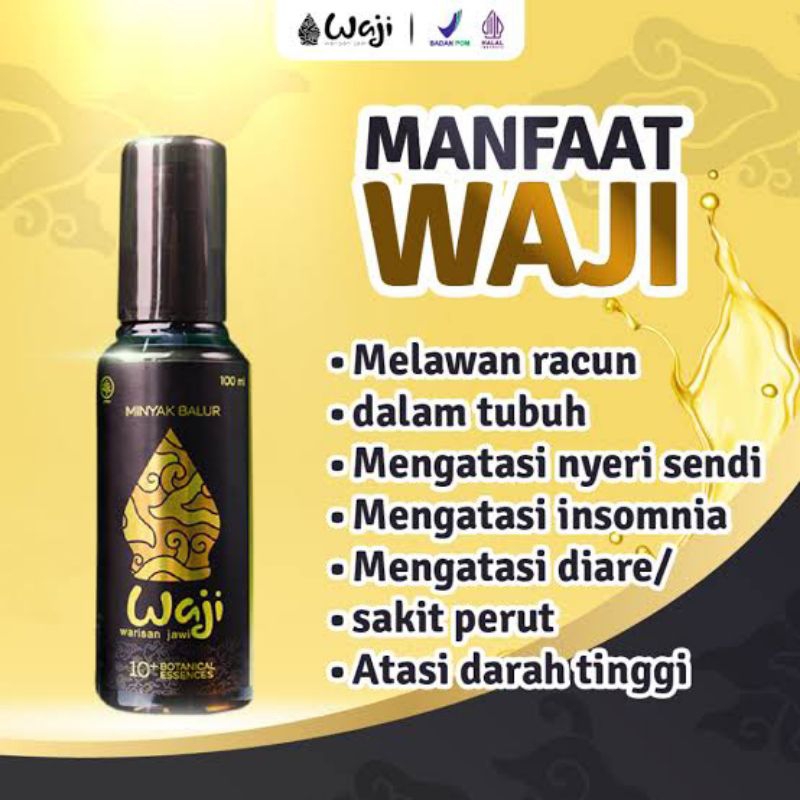 Jual Minyak Waji - Minyak Balur Waji Dengan Aroma Khas Cinnamoni dan ...