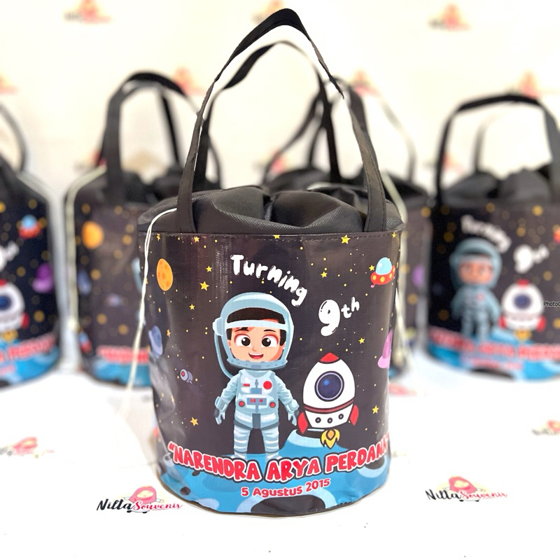 Jual NEW MODEL Tas Souvenir Ulang Tahun Anak Goodiebag Ultah Custom ...