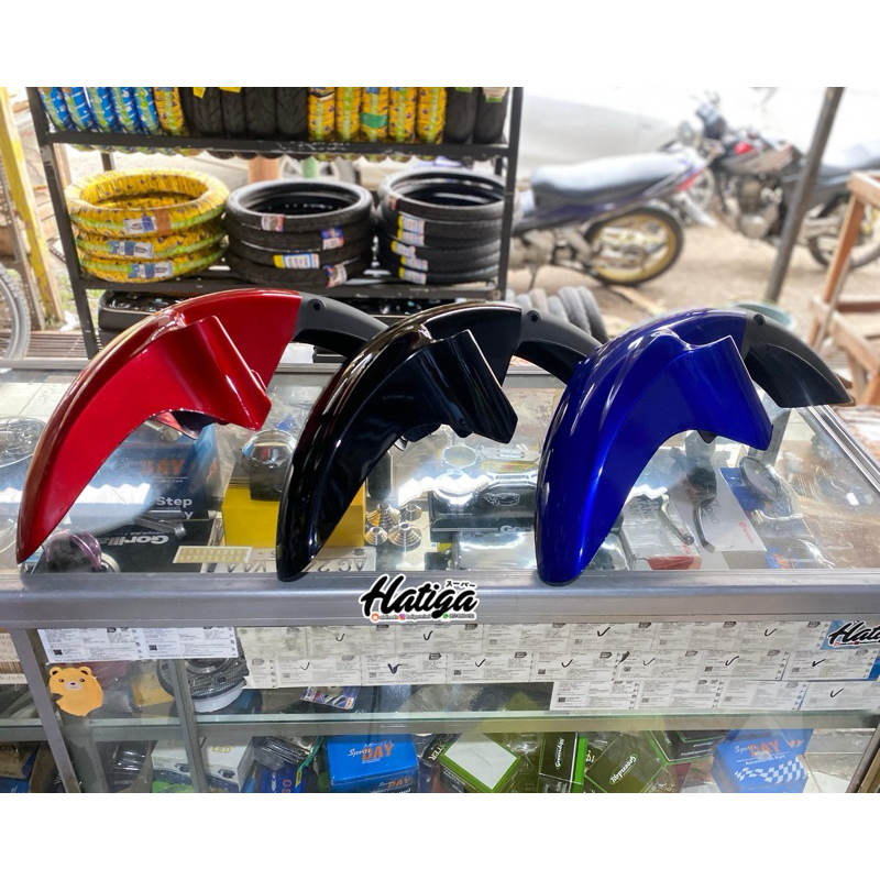 Jual SLEBOR LEO TEBAL WARNA MERAH HITAM BIRU, GADING DAN ABS MENTAH ...