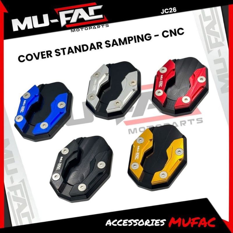 Jual COVER STANDAR SATU SAMPING CNC FULL ALUMINIUM UNTUK SEMUA MOTOR ...