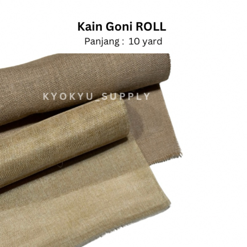 Jual KAIN GONI IMPORT / KAIN GONI IMITASI 1 ROLL | Shopee Indonesia